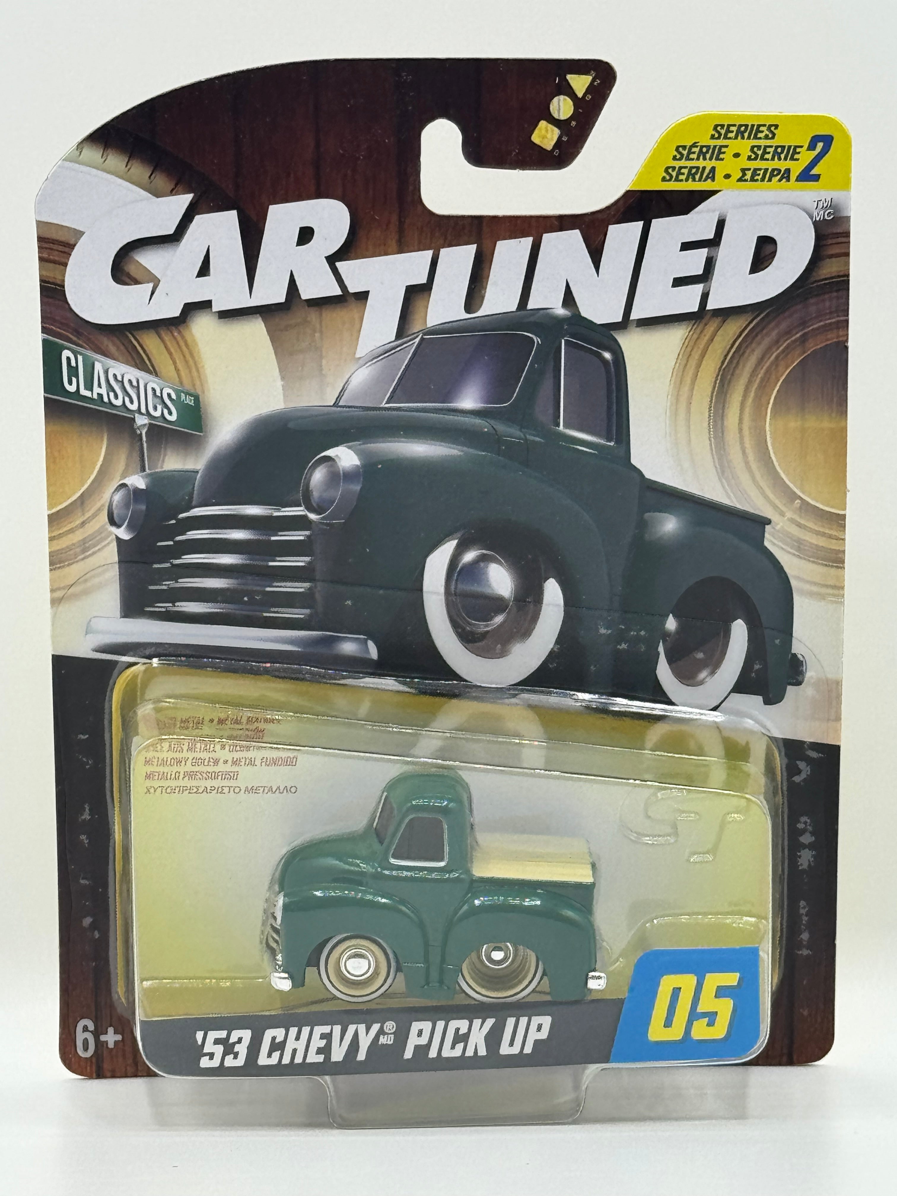 CarTuned Hobby Series 2 - 1953 Chevy Pickup Green Classic 530121 – Skunks Hobbies