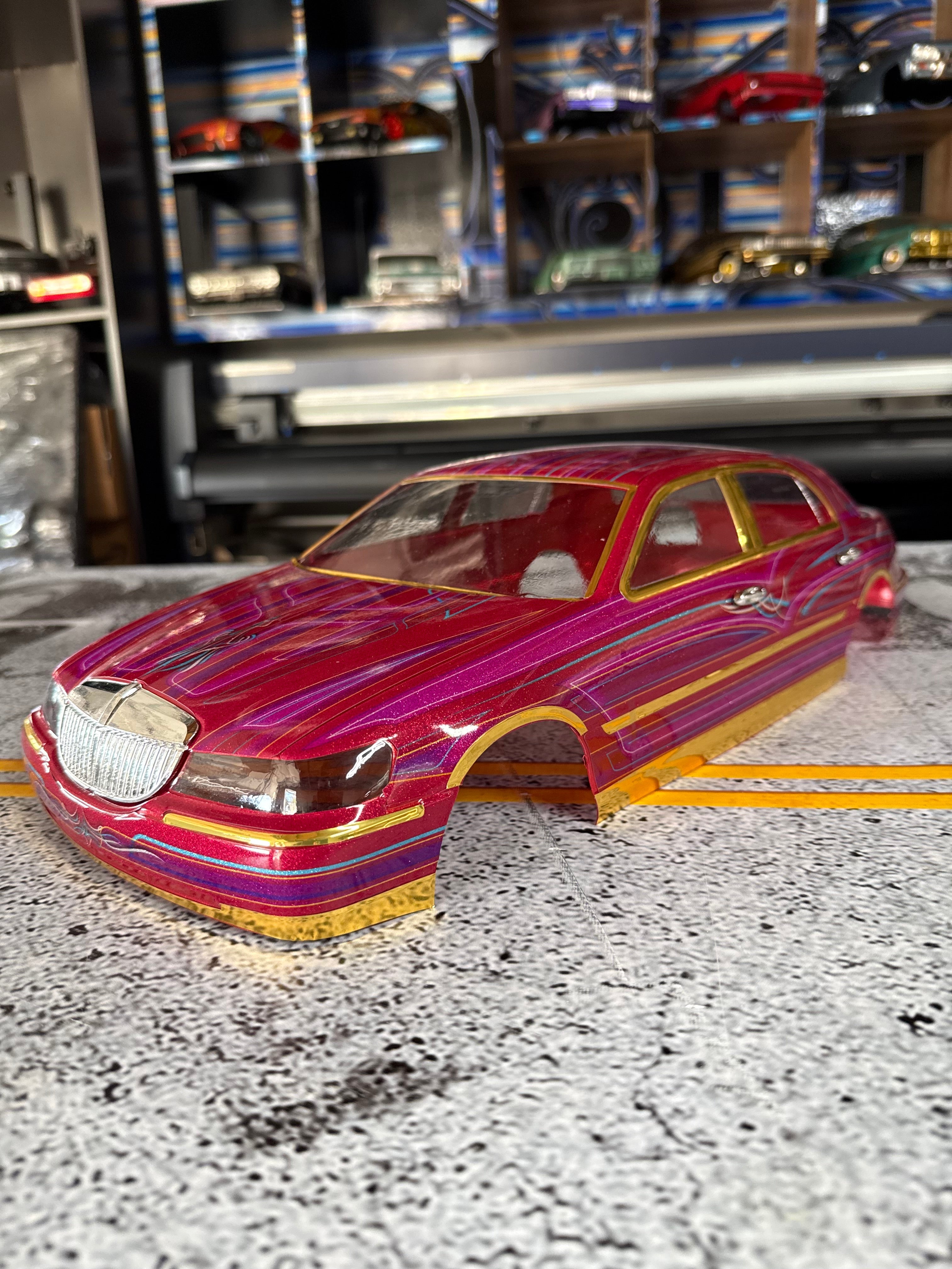 Monster Graphics 98 Lincoln Continental wrap – Skunks Hobbies