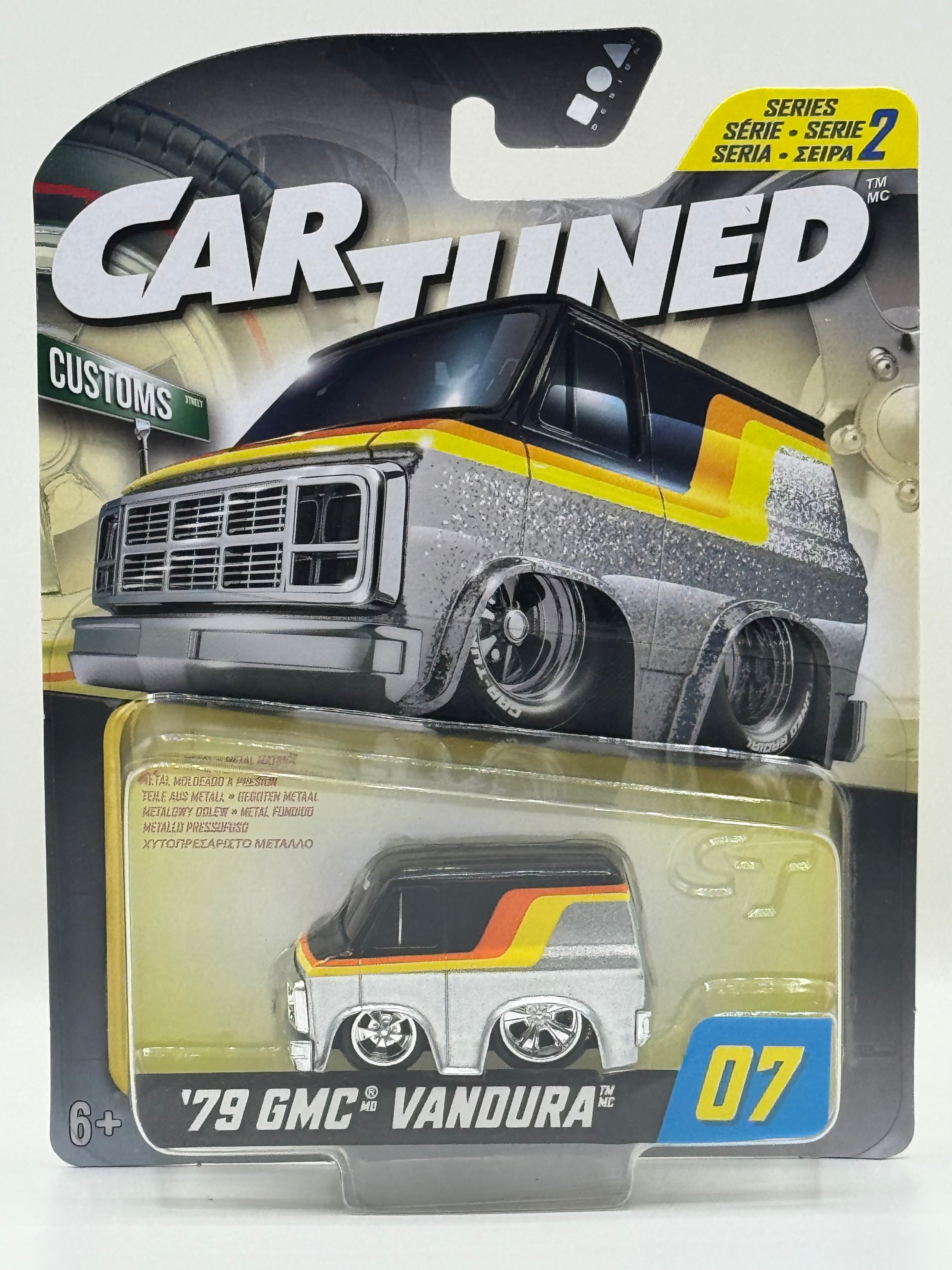 CarTuned Hobby Series 2 - 1979 GMC Vandura Van Silver Custom 530183 ...