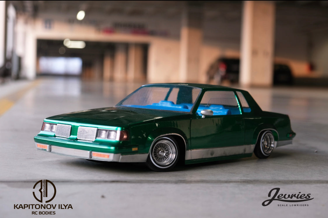 Pre Sale Oldsmobile Cutlass RC body Lowrider 1:10 – Skunks Hobbies
