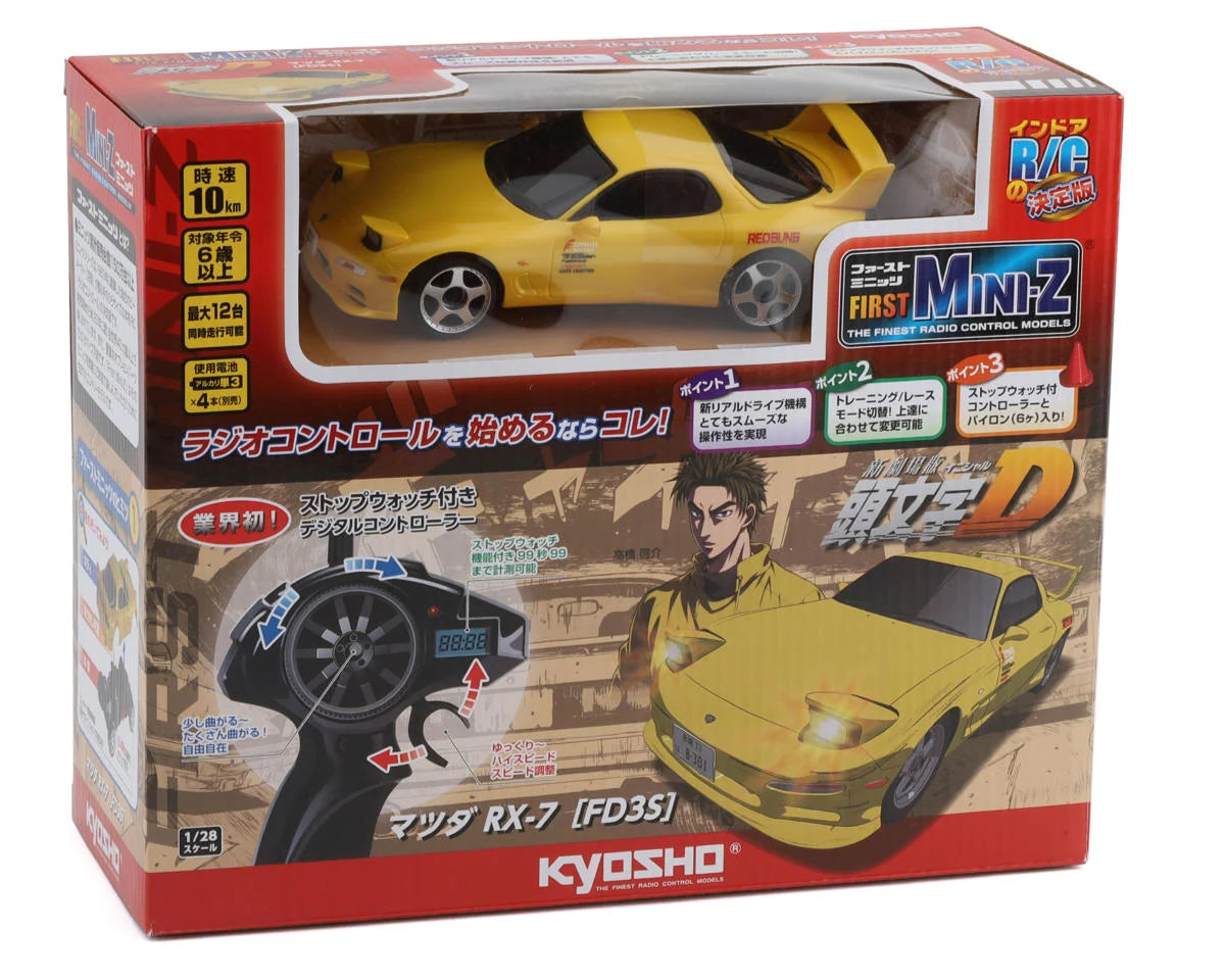 Kyosho First Mini-Z Initial D Mazda RX-7 FD3S Yellow 66603L – Skunks ...