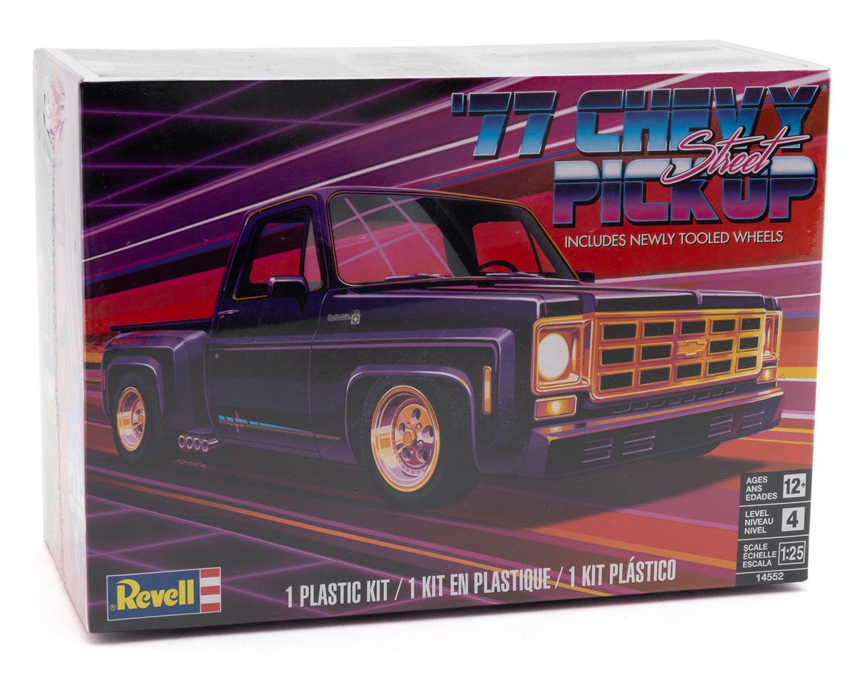 Revell 1/25 Scale 1977 Chevy Street Pickup Plastic Model Kit – Skunks ...