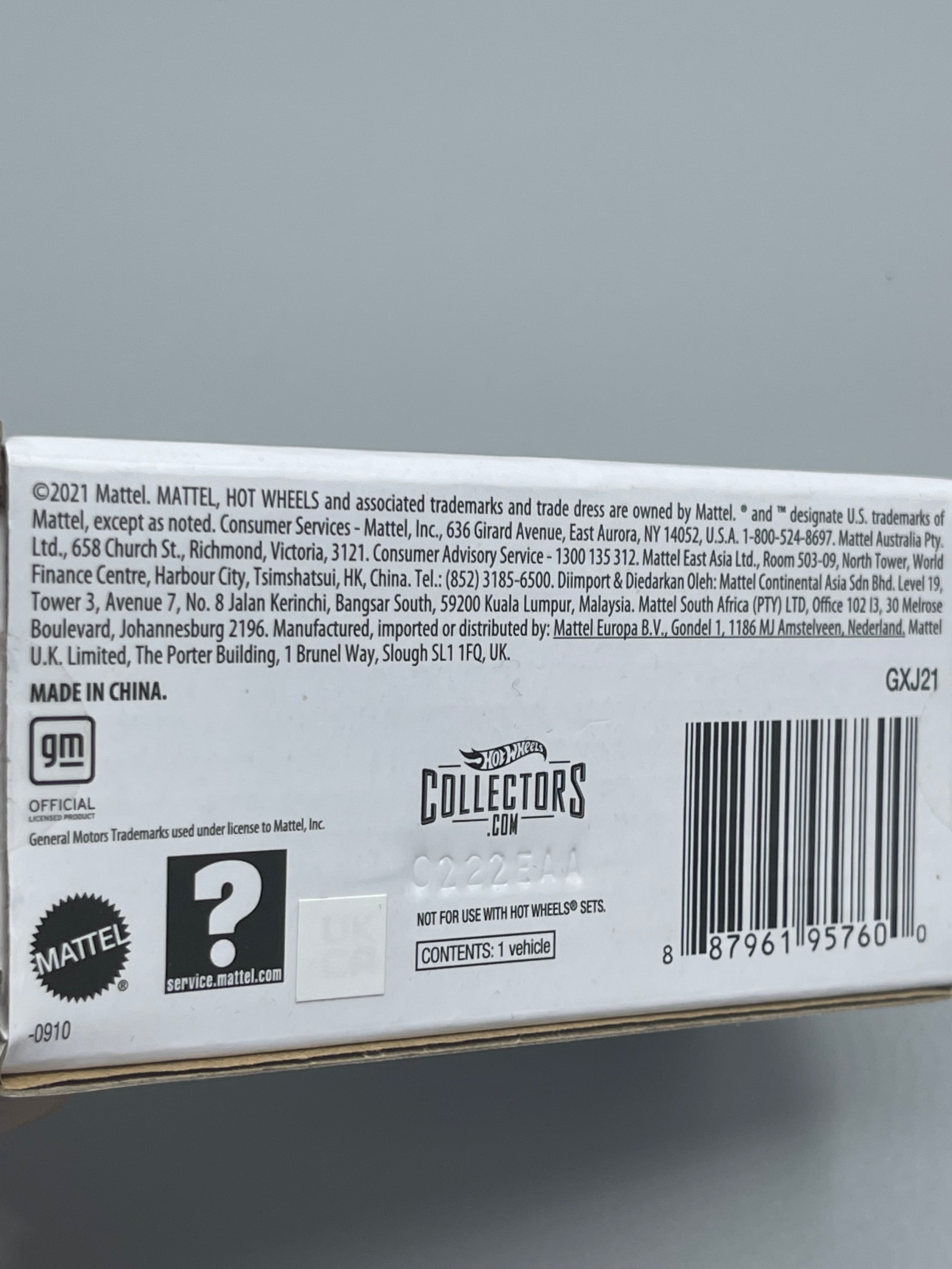 Hotwheels Redline Club 2021 Selections Series 1969Chevy C/10 – Skunks ...