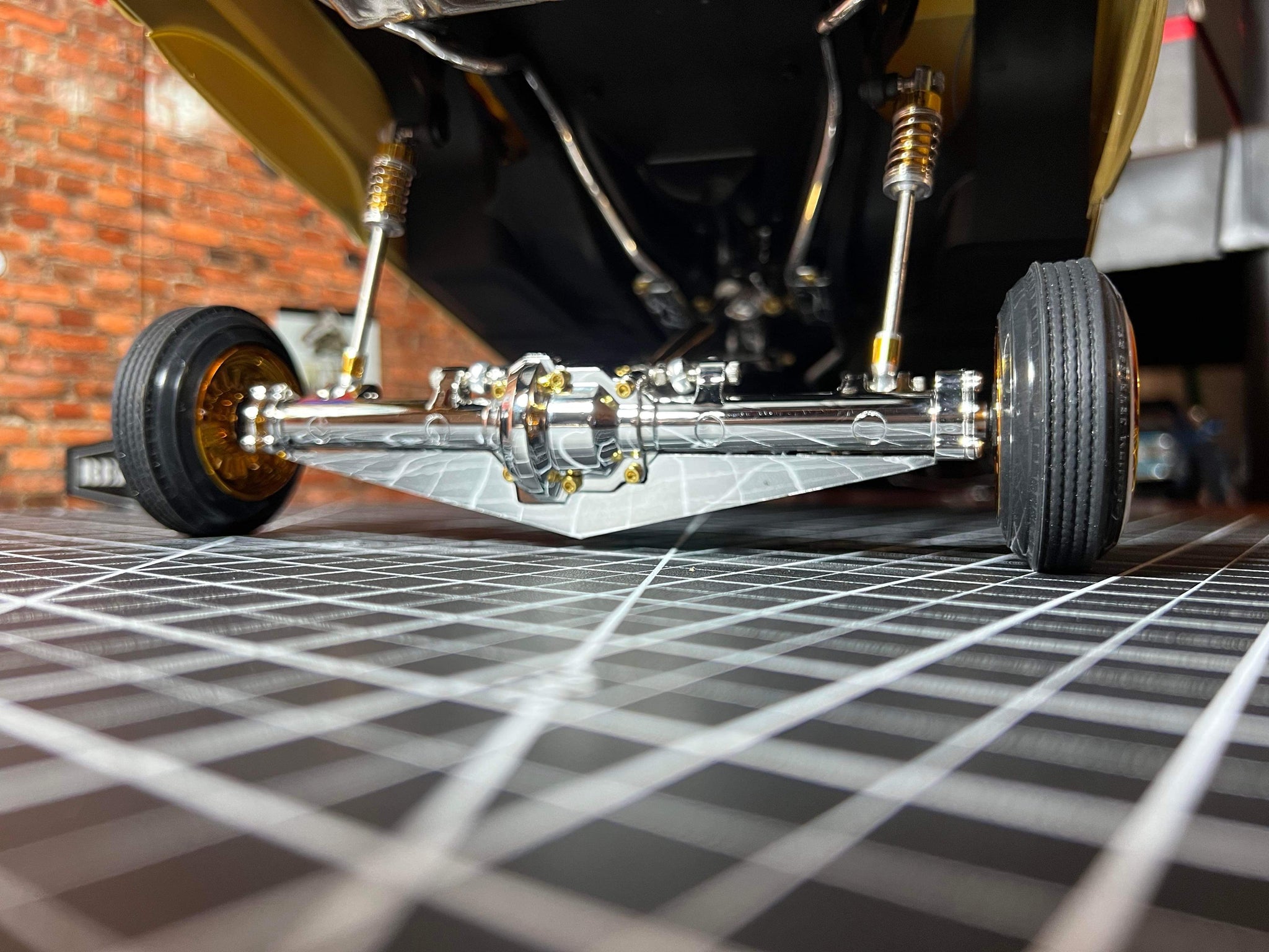 Skunks Hobbies 1/10th Aluminum Diff Plate Impala & Monte Carlo