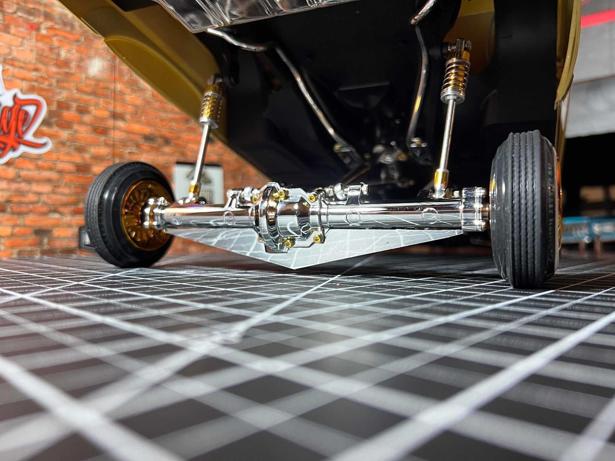 Skunks Hobbies 1/10th Aluminum Diff Plate Impala & Monte Carlo